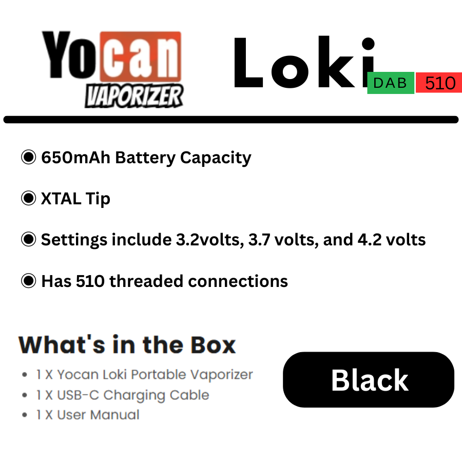Buy Yocan Loki Portable Vaporizer Online in NZ - Hivape