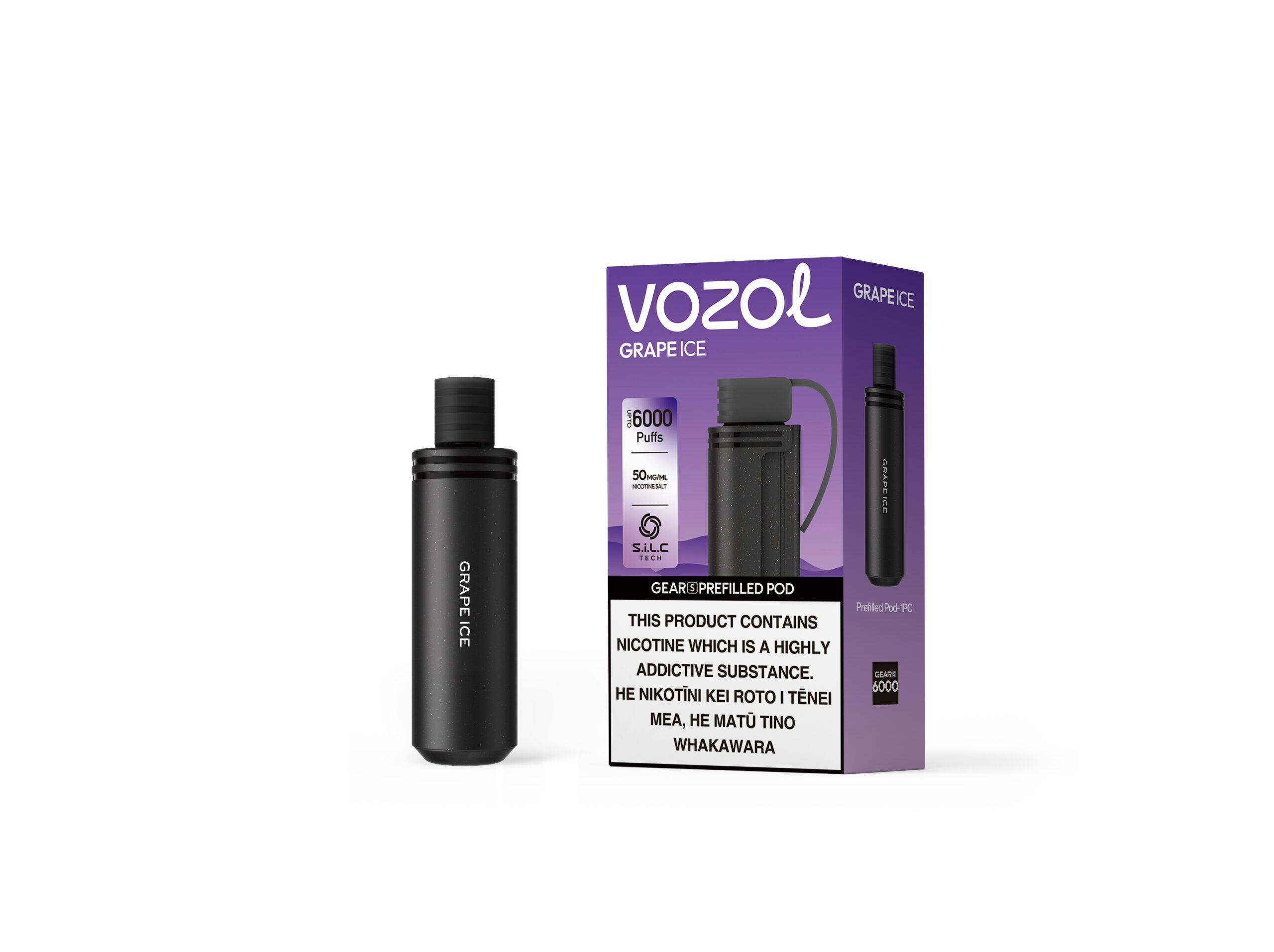 Buy Vozol Gear S 6000 Puffs Prefilled Pod Online in NZ - Hivape