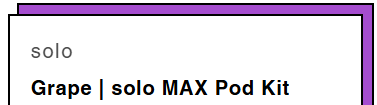 Buy Solo Max Pod Kit Online in NZ - Hivape